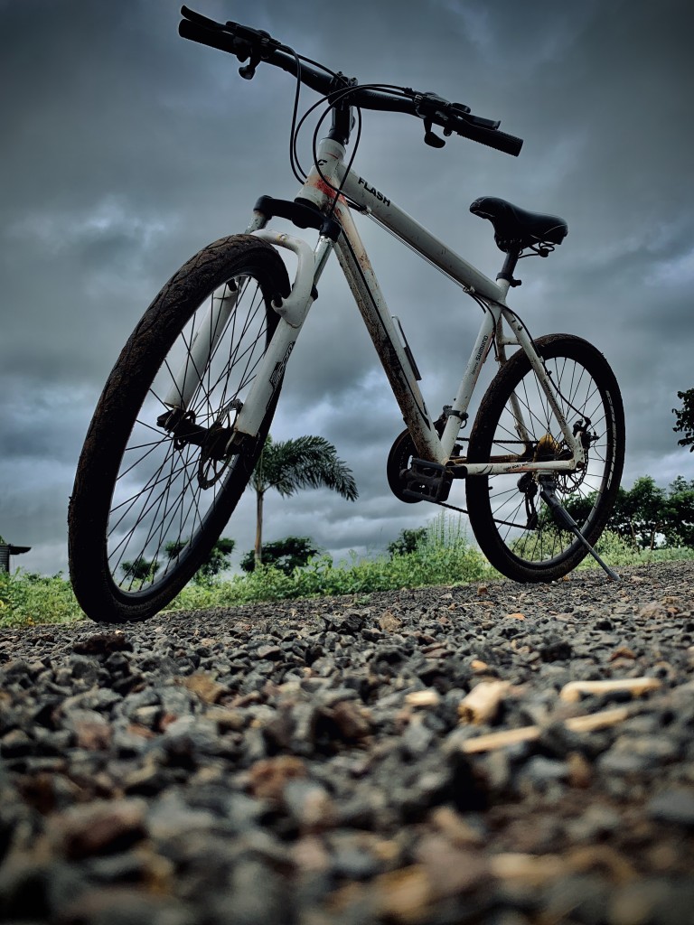 Cycle in a stormy evening - PixaHive