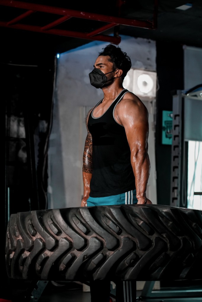 Fit Man in the Gym - PixaHive