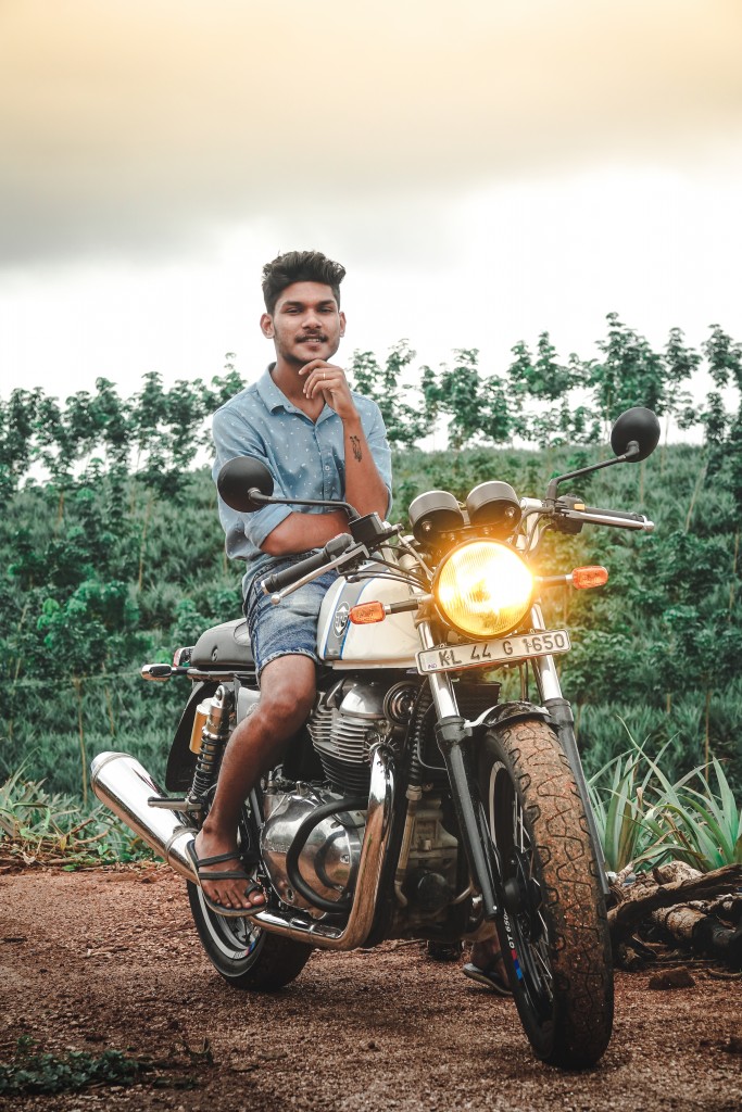 Man in a Motorcycle - PixaHive