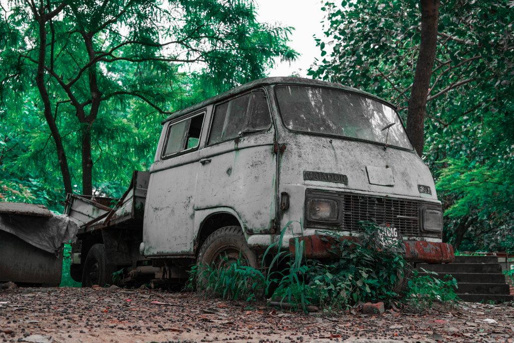 Old vintage van - PixaHive