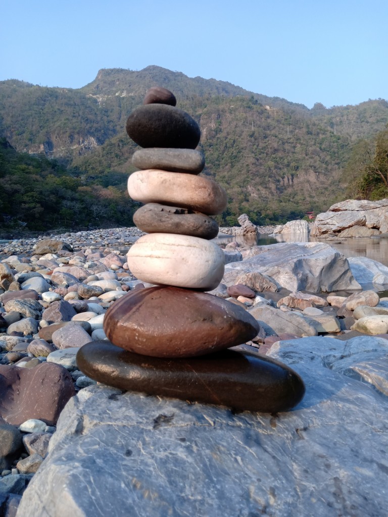 Stone pyramid near Hills - PixaHive