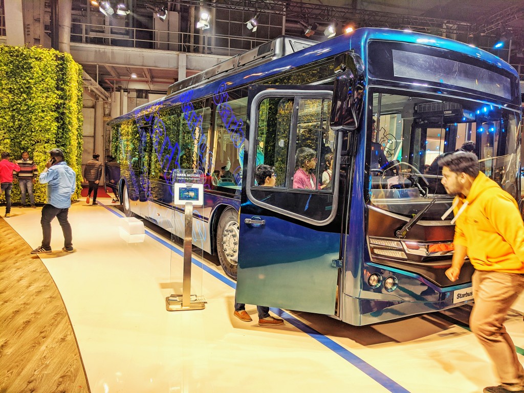 Tata Electric bus - PixaHive
