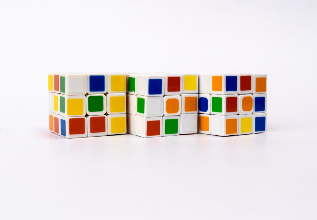 3 rubik cubes - PixaHive