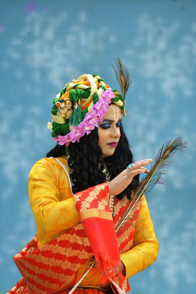 A girl in Krishna costume - PixaHive