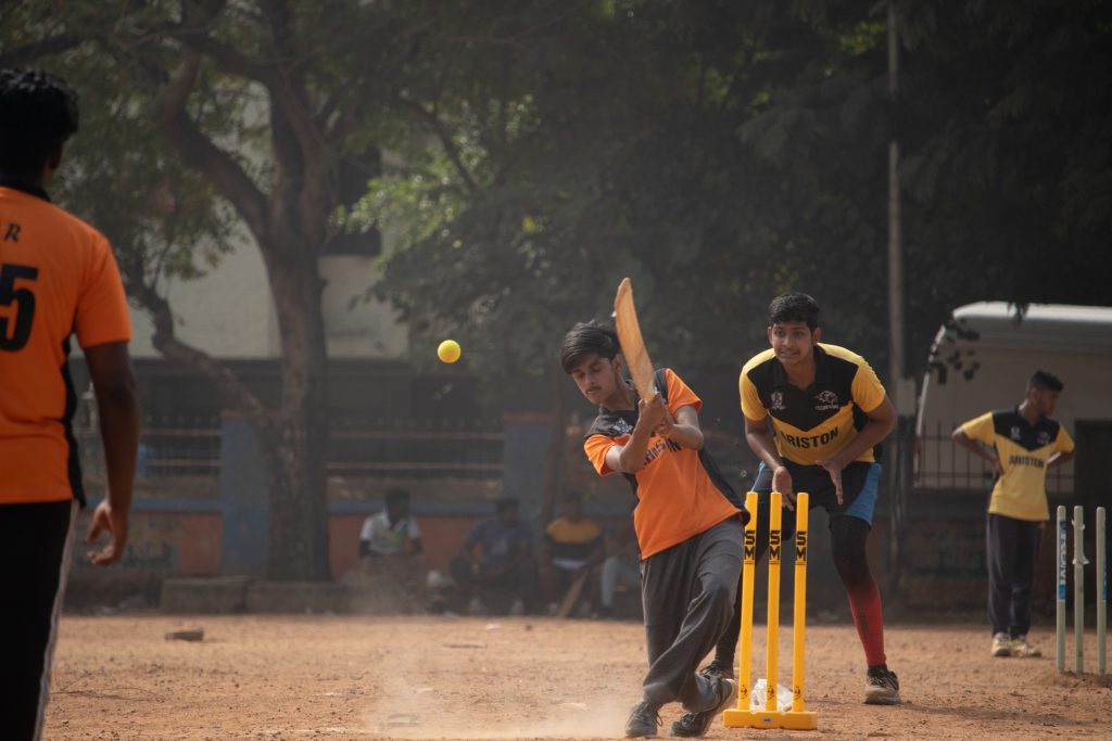 Batsman hitting a ball - PixaHive