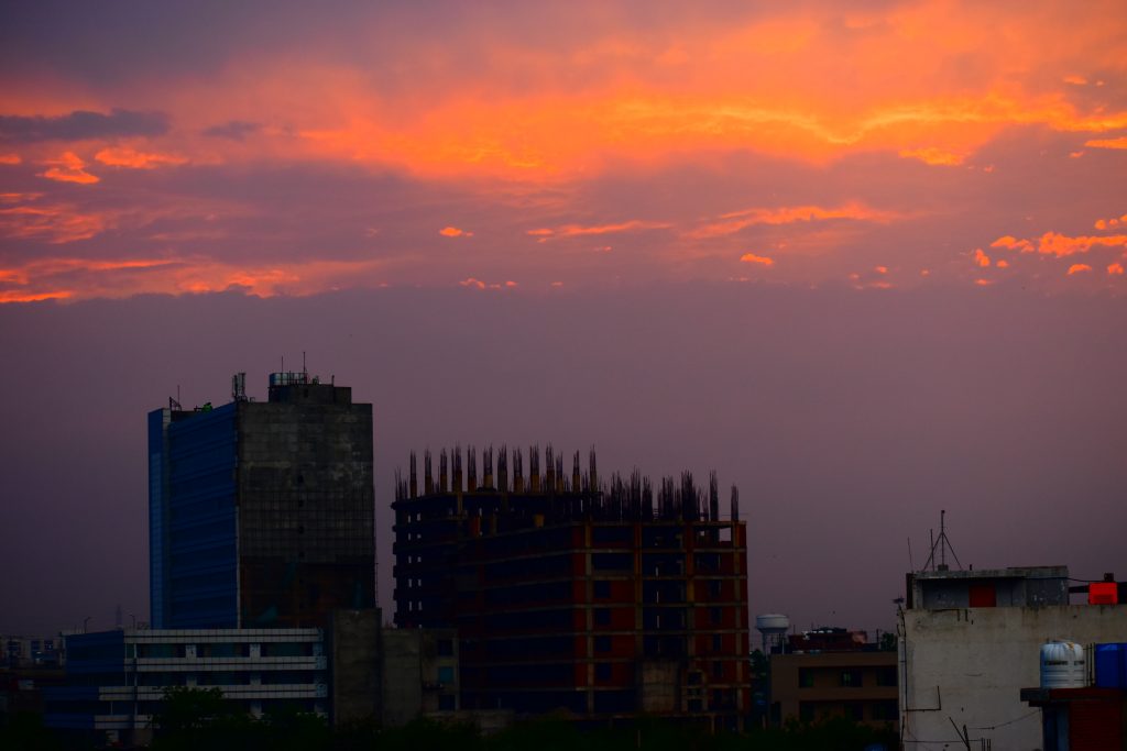 Beautiful Orange Clouds - PixaHive