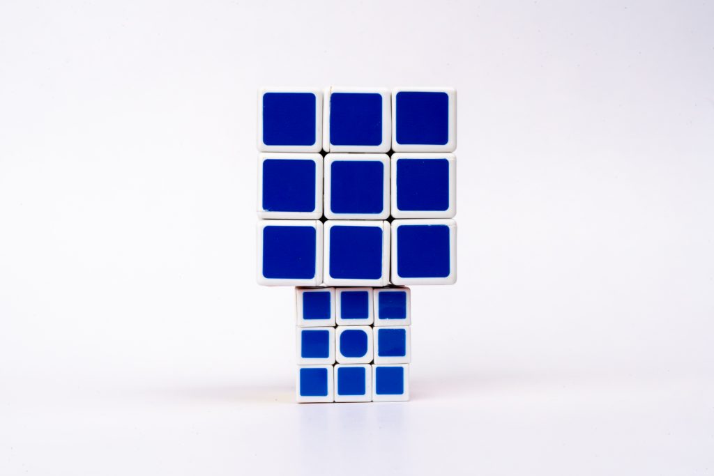 Blue cubes - PixaHive