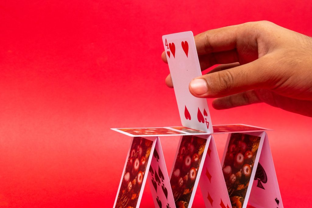 Building Card Tower - PixaHive