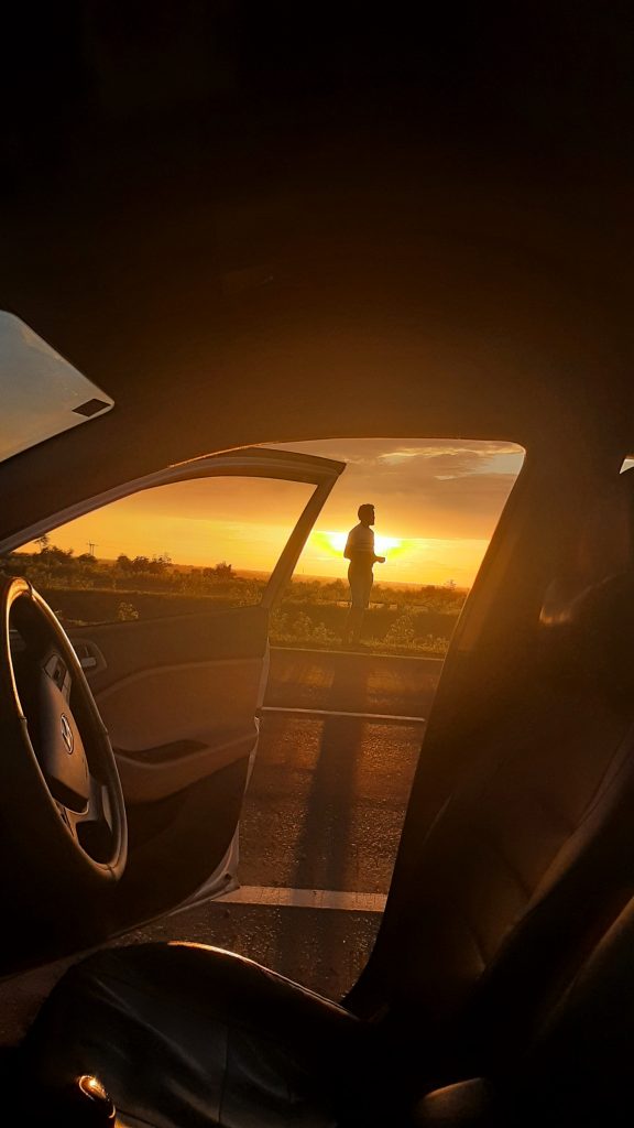 Car in the Sunset - PixaHive