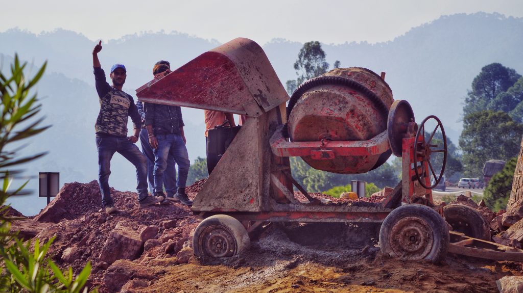 Concrete mixer machine - PixaHive