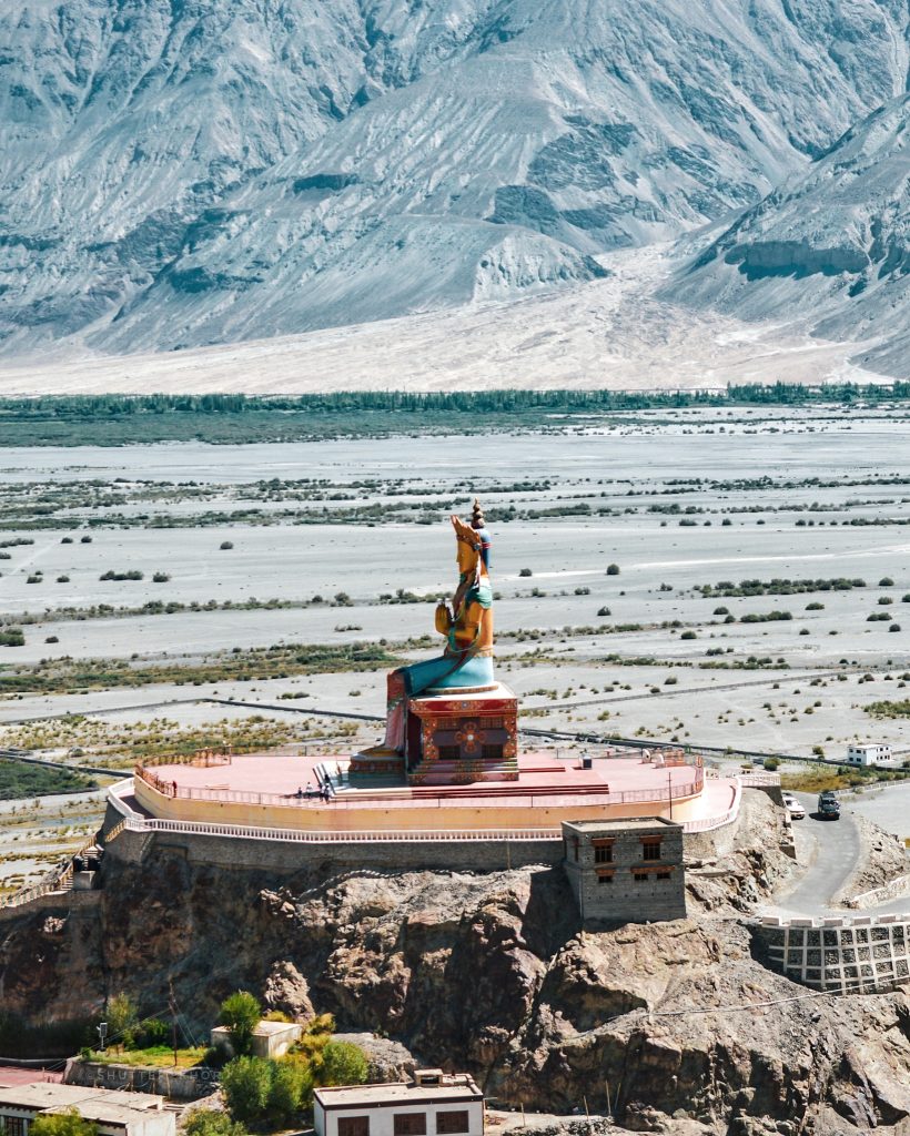 Diskit Monastery in the Nubra Valley of Ladakh - PixaHive
