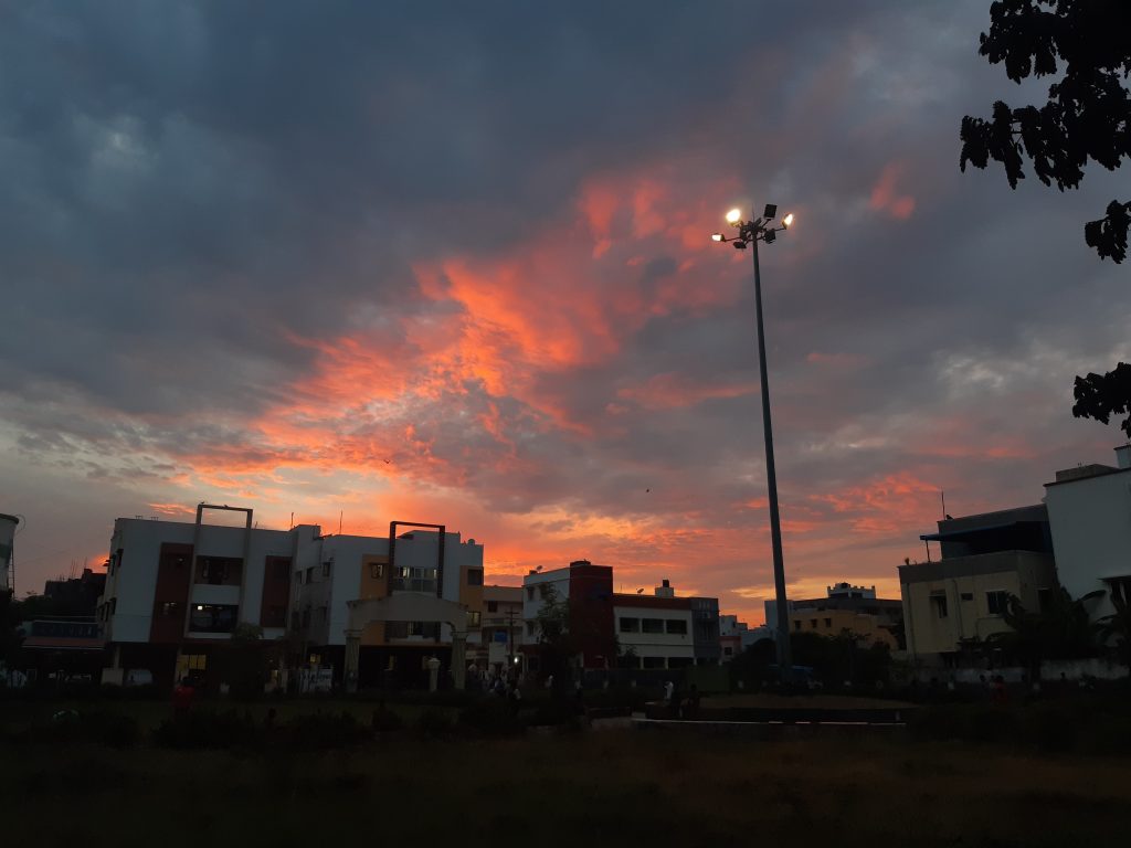 Evening of a town - PixaHive