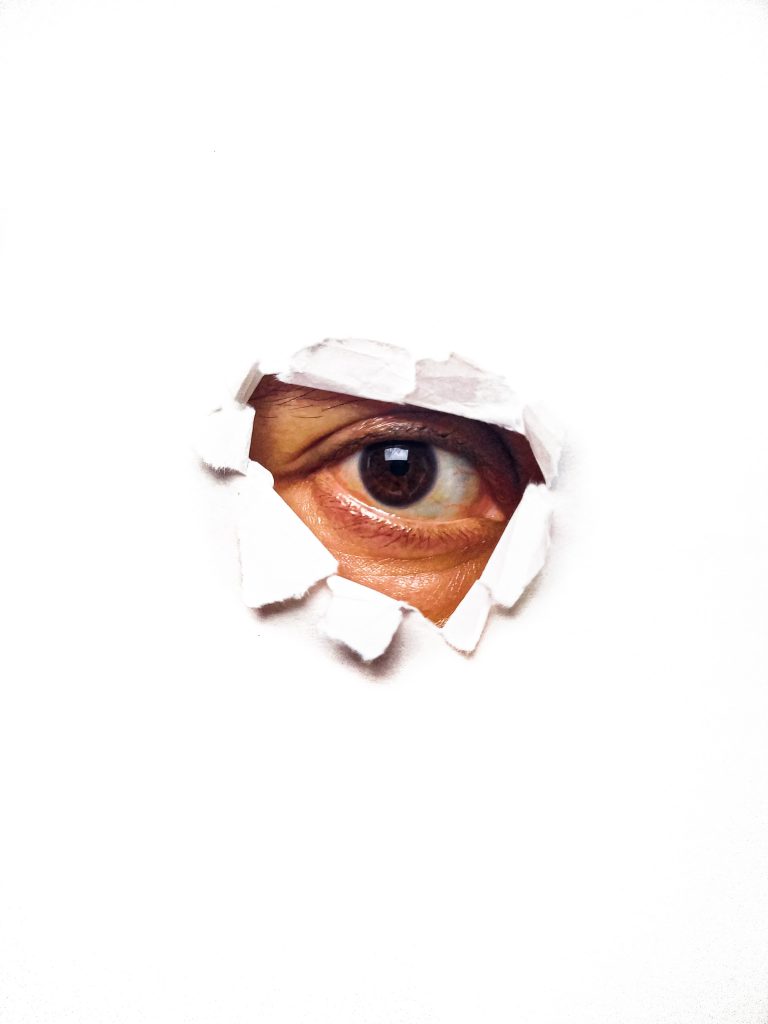 Eye on White Background - PixaHive