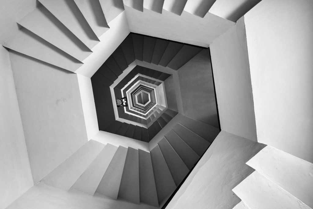 Hexagonal Spiral Staircase - PixaHive