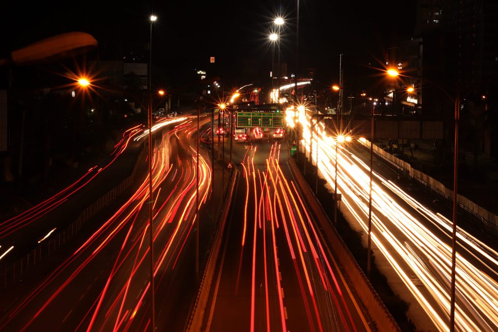 Light trails of Bangalore - PixaHive