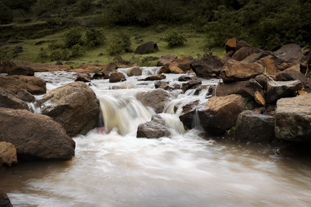 Long exposure image of waterfall from travel photos - PixaHive