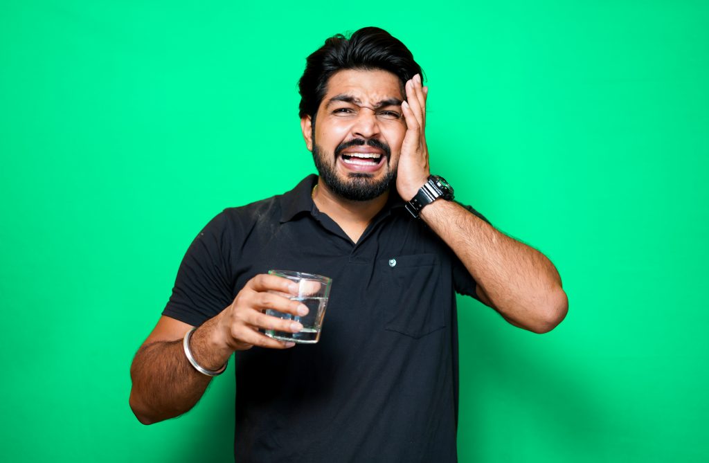 Man in painful expression - PixaHive