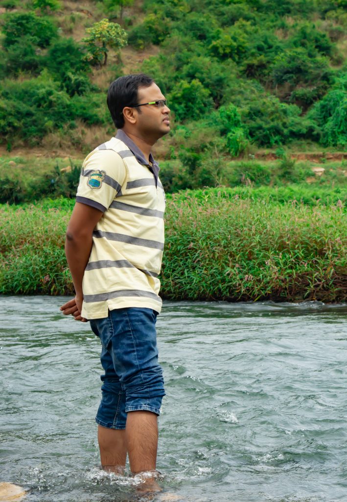 Man in the River - PixaHive