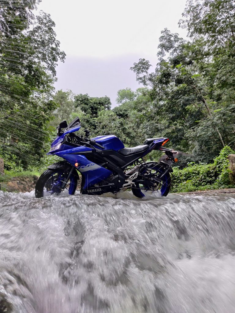 Motorcycle on a River - PixaHive