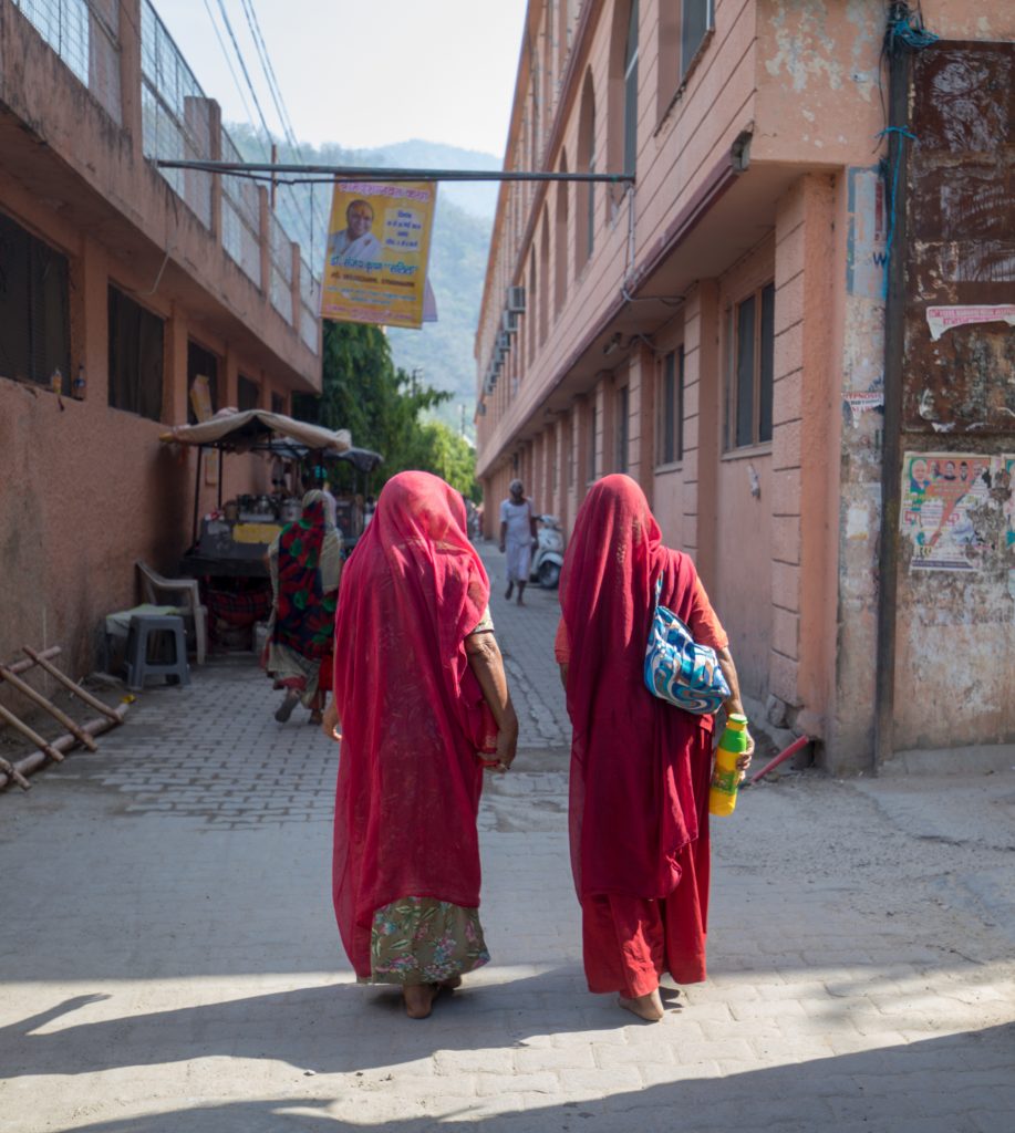 Two Indian Women Walking Towards the Alley - PixaHive