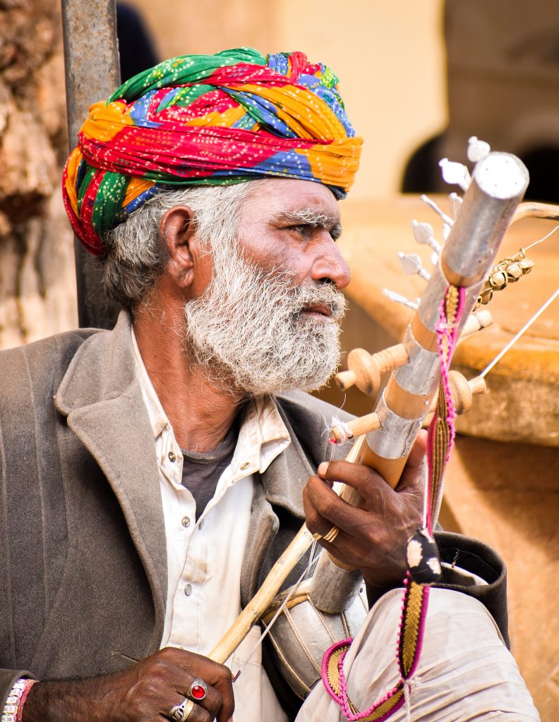 Portrait of Rajasthani street musician. - PixaHive