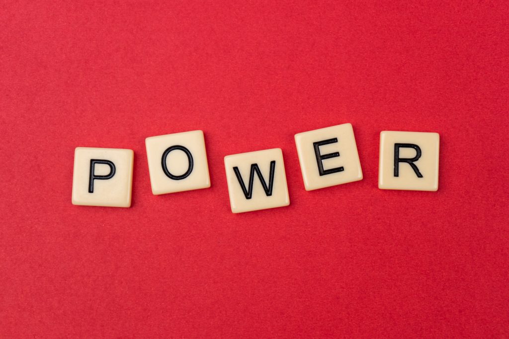 Power written on scrabble - PixaHive