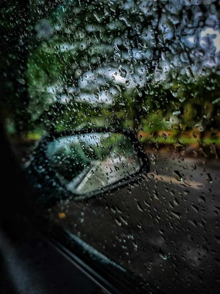 Rainfall from a car's window - PixaHive