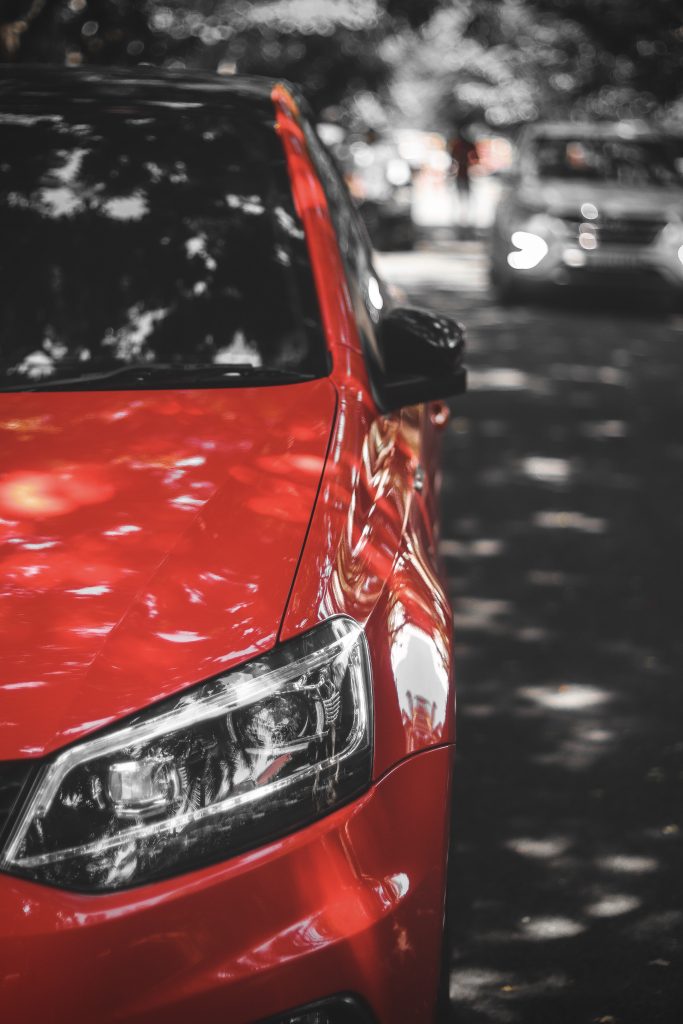 Red Car Half Portion - PixaHive