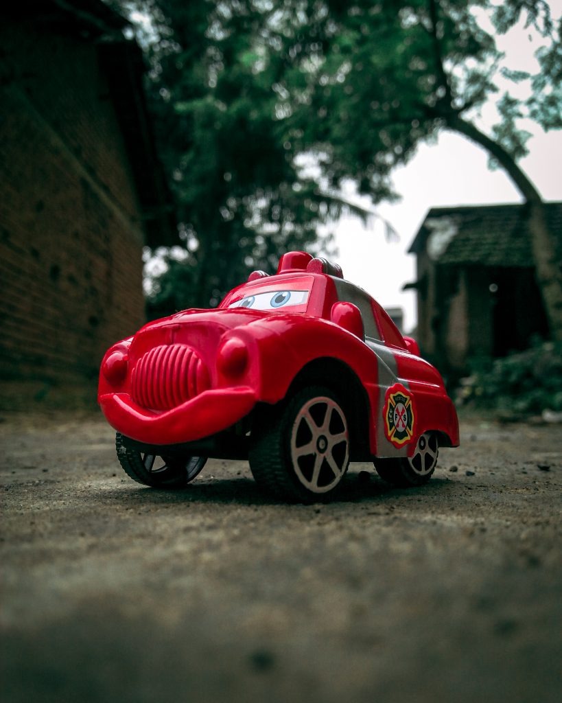 Red toy car - PixaHive