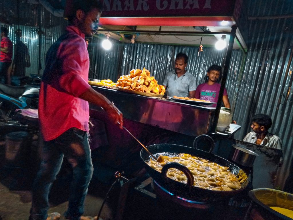 Samosa stall at street - PixaHive