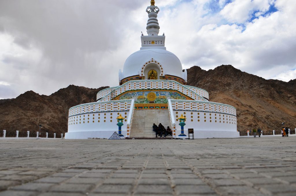 Shanti Stupa Monument in Leh - PixaHive