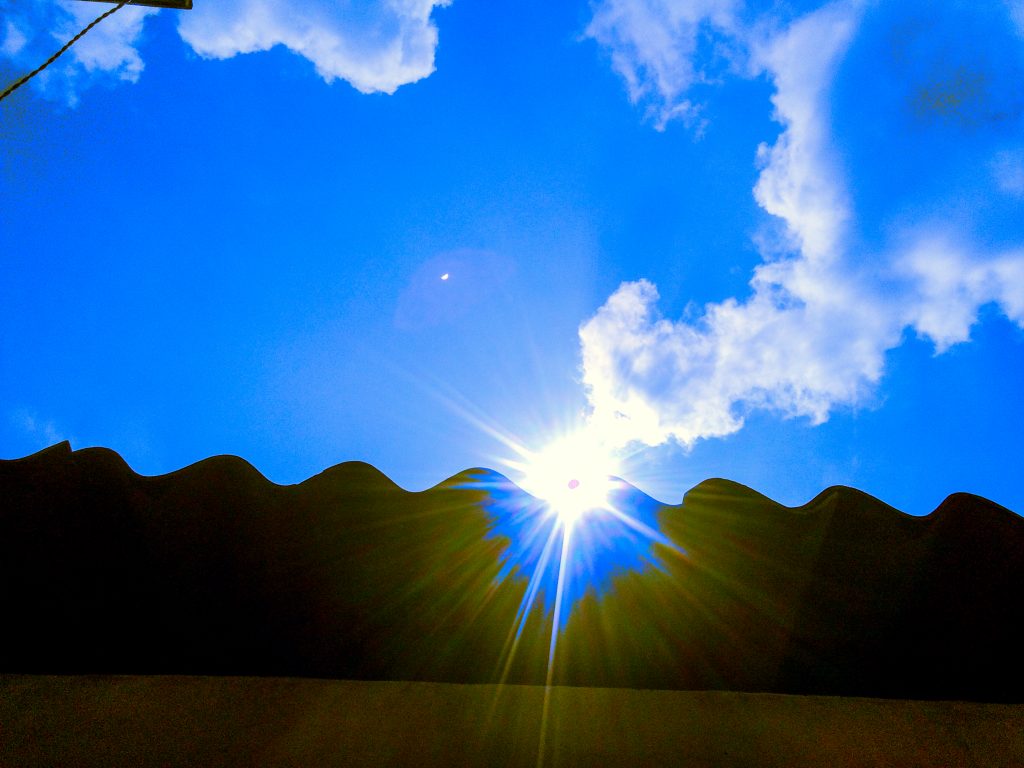 Sunlight over a Roof - PixaHive