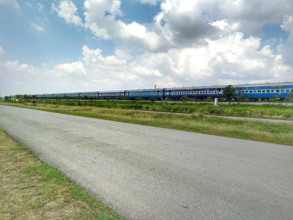 Road and a Train in Daytime Scenery - PixaHive