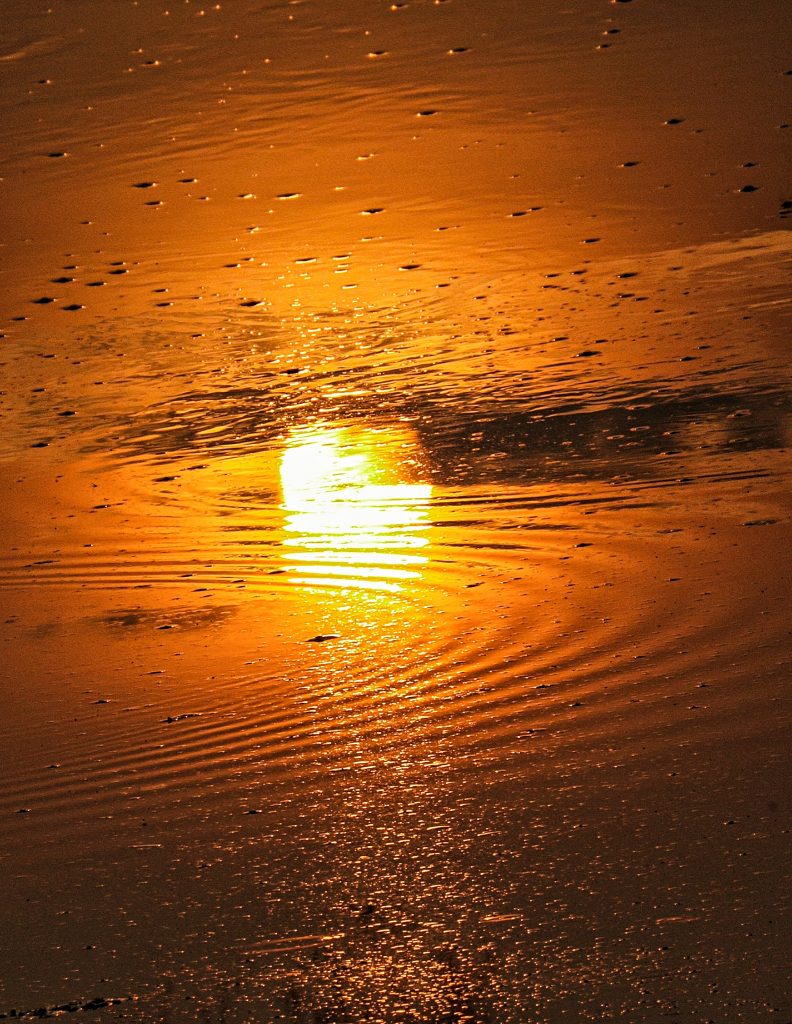 Water reflection of early morning sunshine. - PixaHive