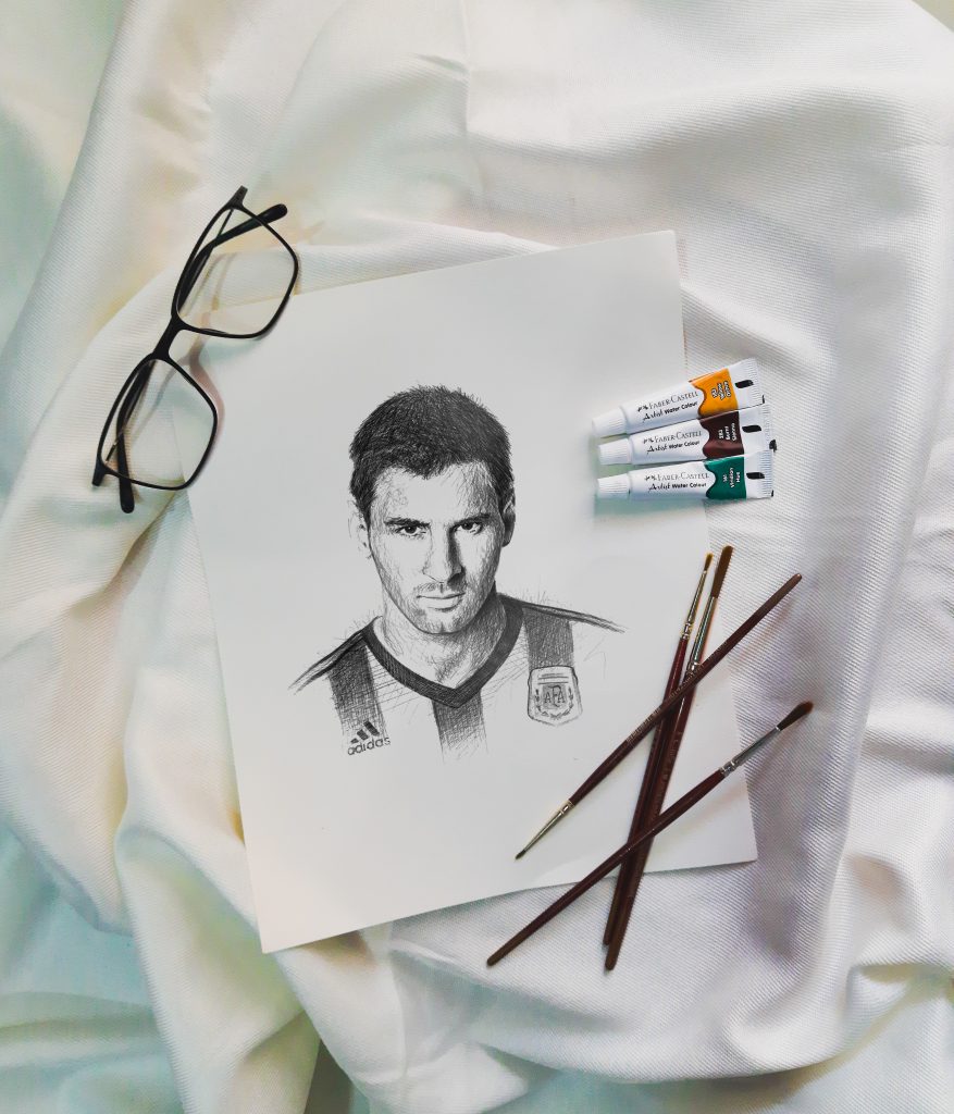 football player portrait - PixaHive