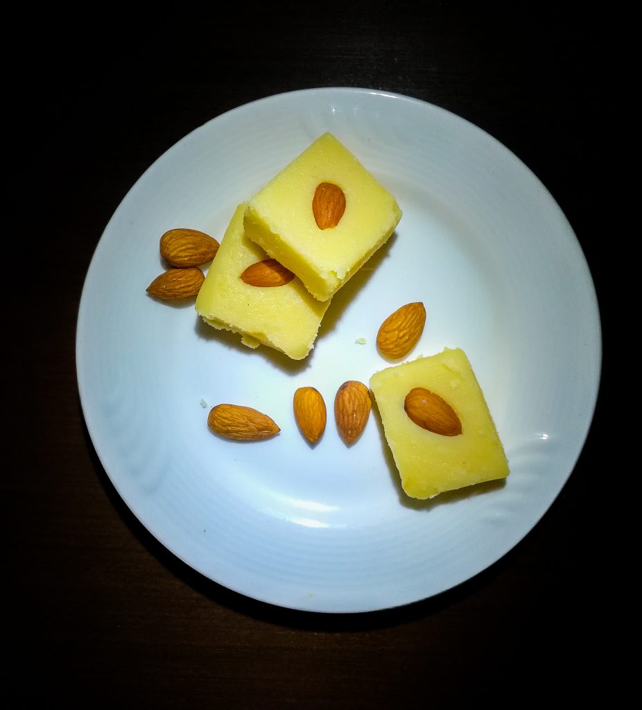 sweets in white plate - PixaHive