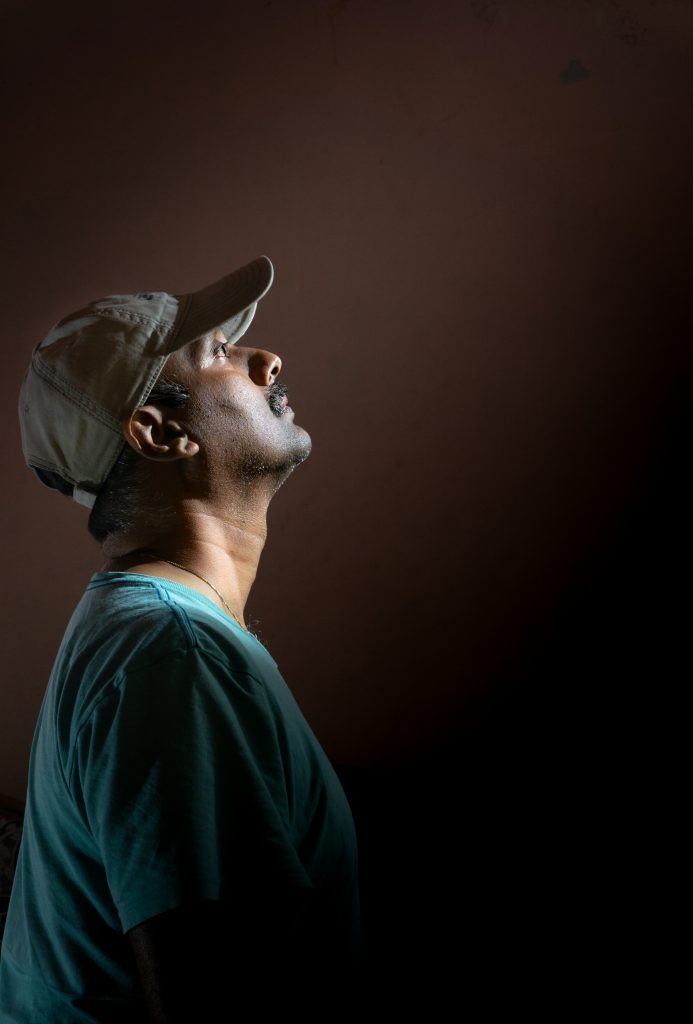 A man looking upward - PixaHive