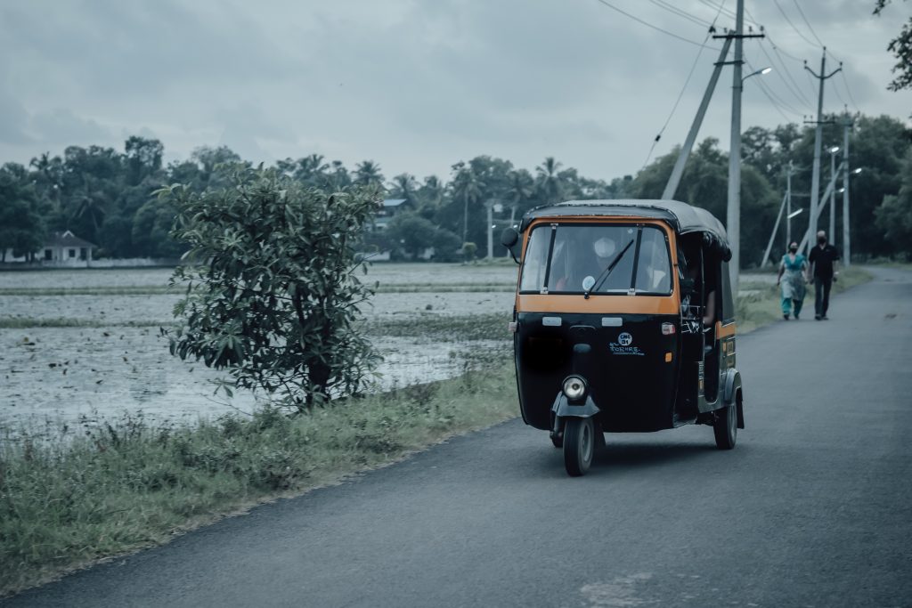 An autorickshaw on road - PixaHive