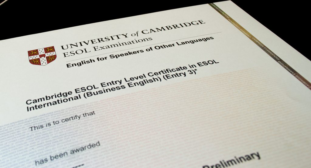 Cambridge university certificate - PixaHive