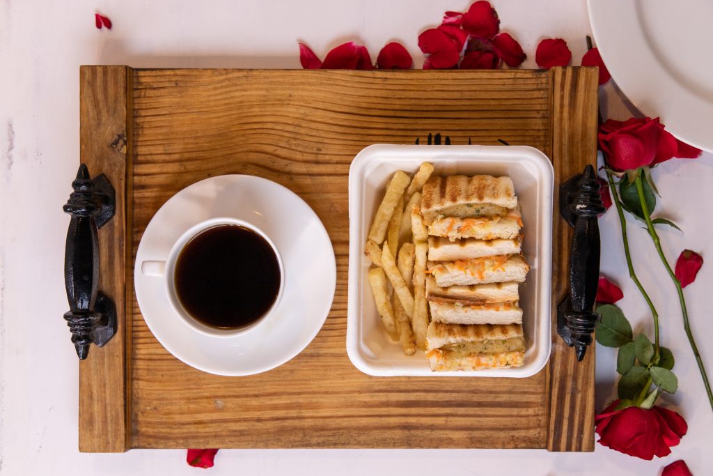 Coffee and sandwich - PixaHive