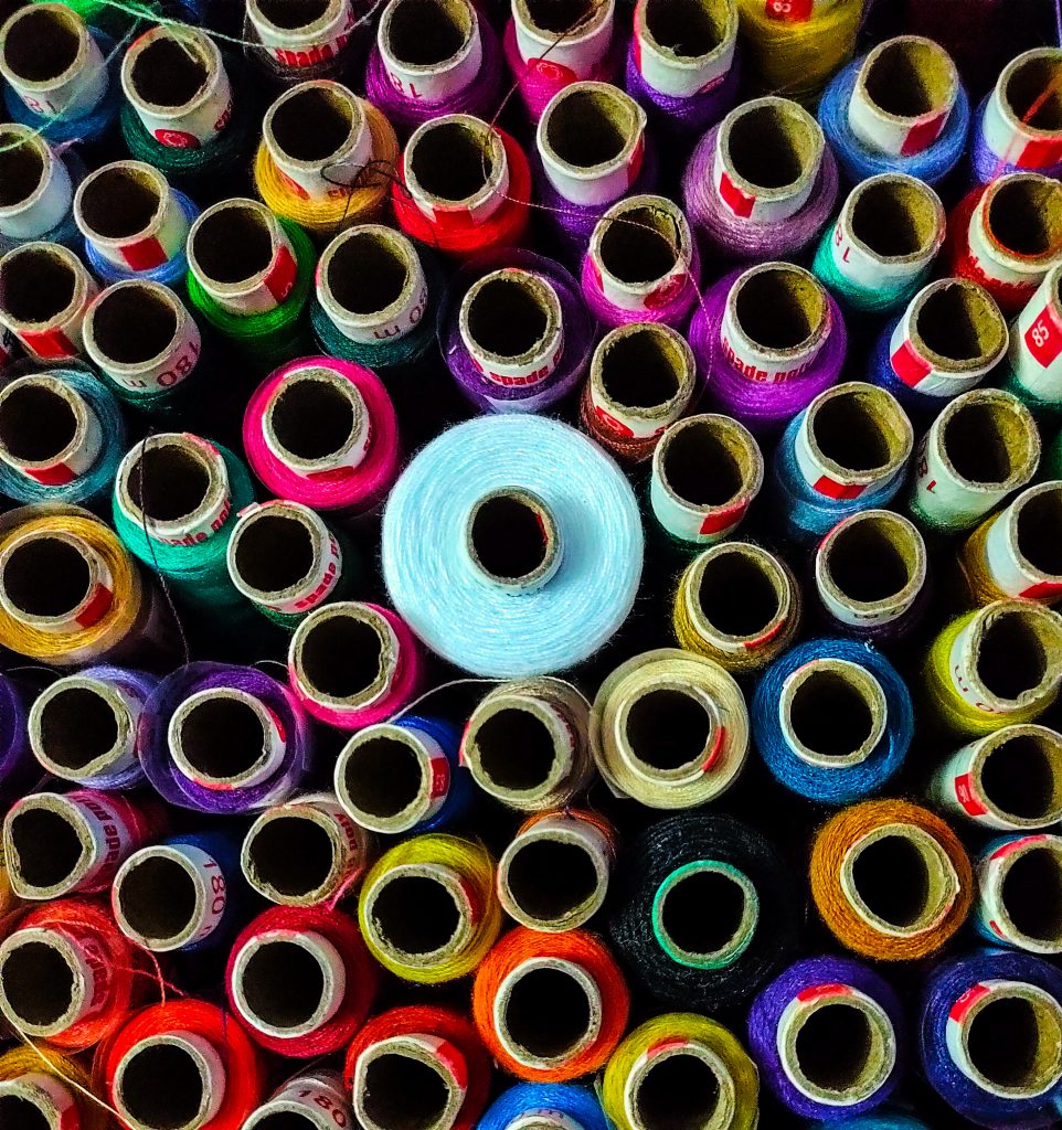 Colourful threads roll - PixaHive