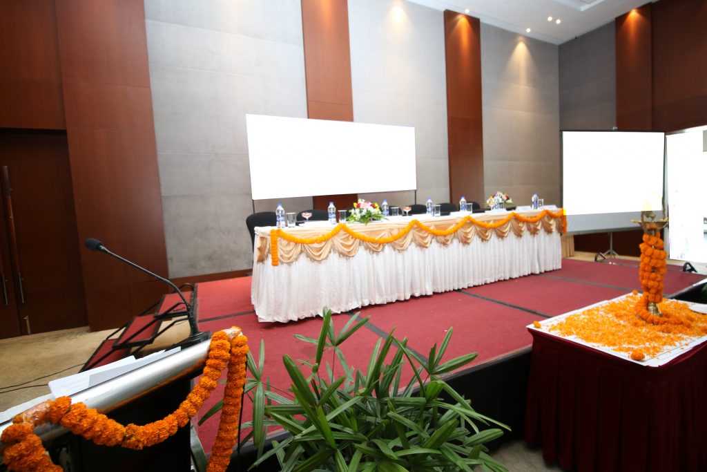 Decorated meeting hall - PixaHive