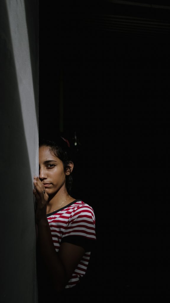 Girl in a dark place - PixaHive