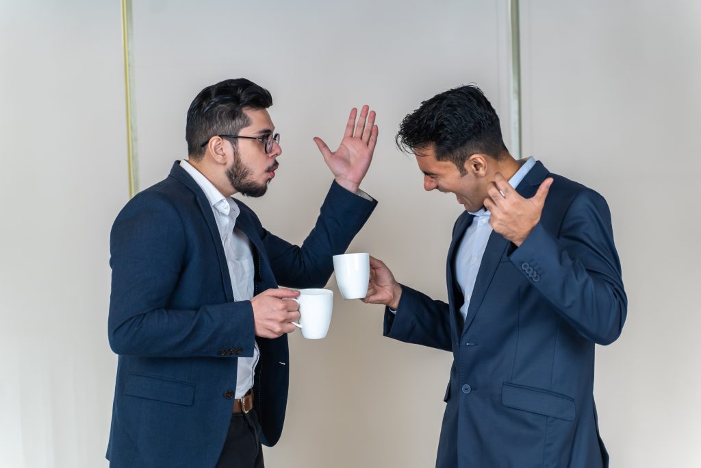 Manager shouting on employee - PixaHive