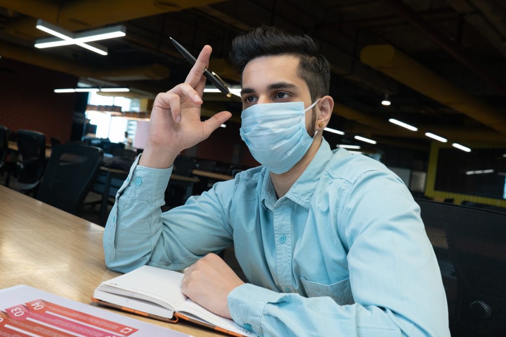 Manager thinking about ideas - PixaHive