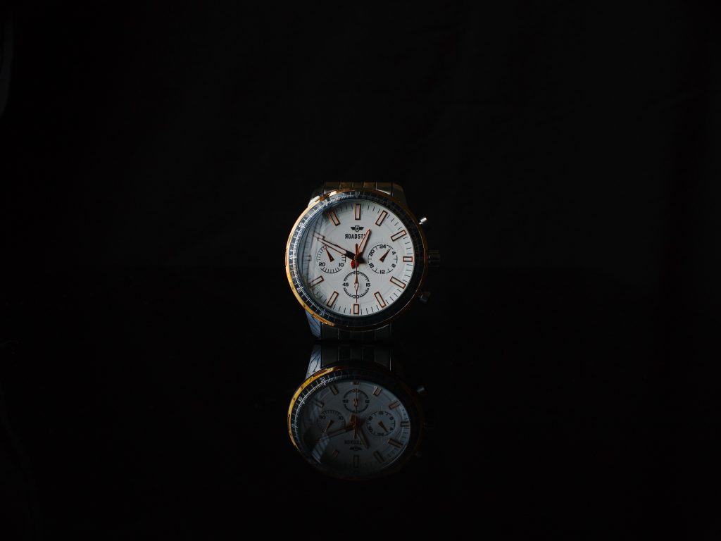 Men’s Fashion Watch in pure Black Background - PixaHive