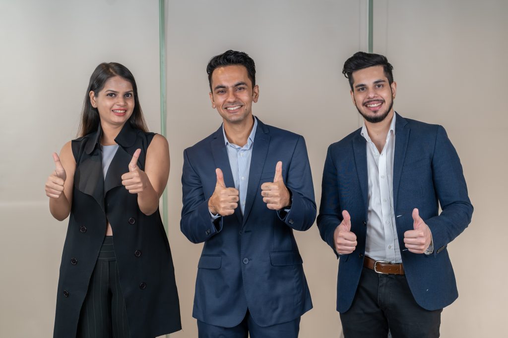 Professionals showing thumbs up - PixaHive