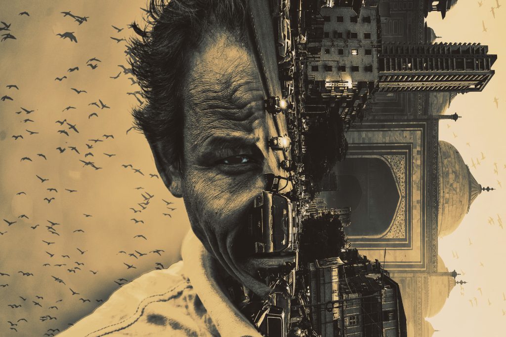 Rural and Urban life composition - PixaHive