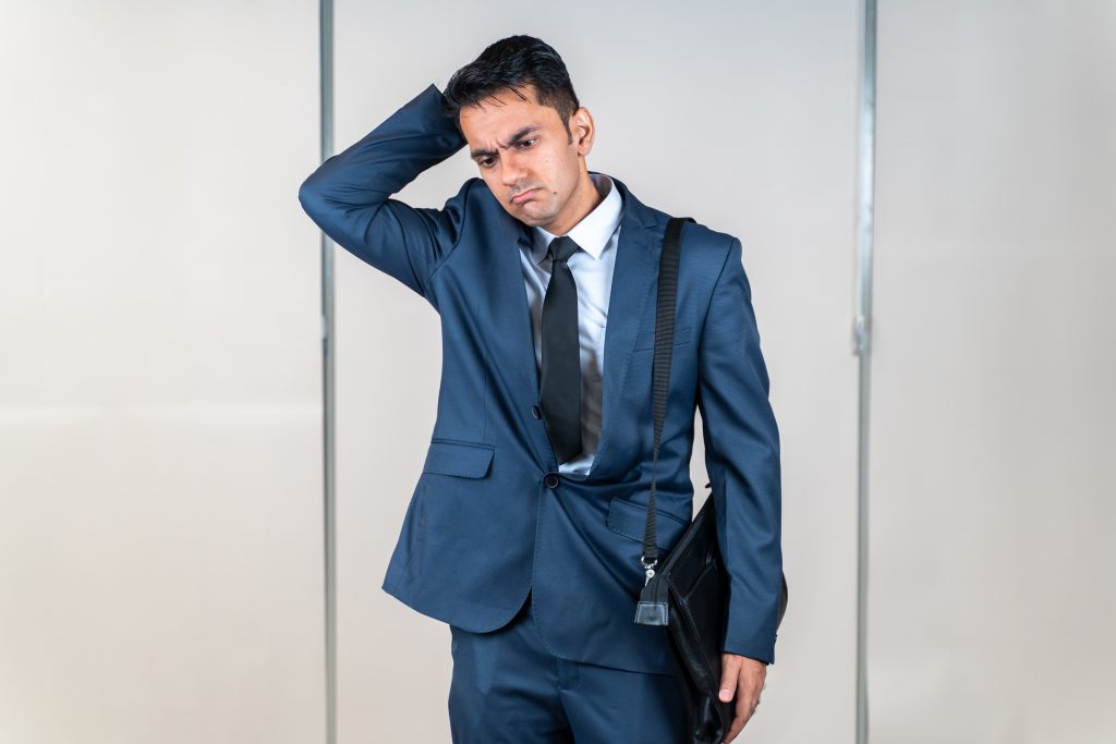 Sad young professional - PixaHive