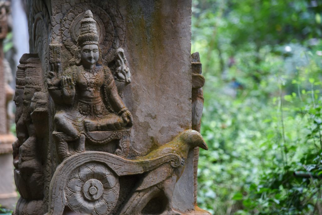 Stone carving at a temple - PixaHive